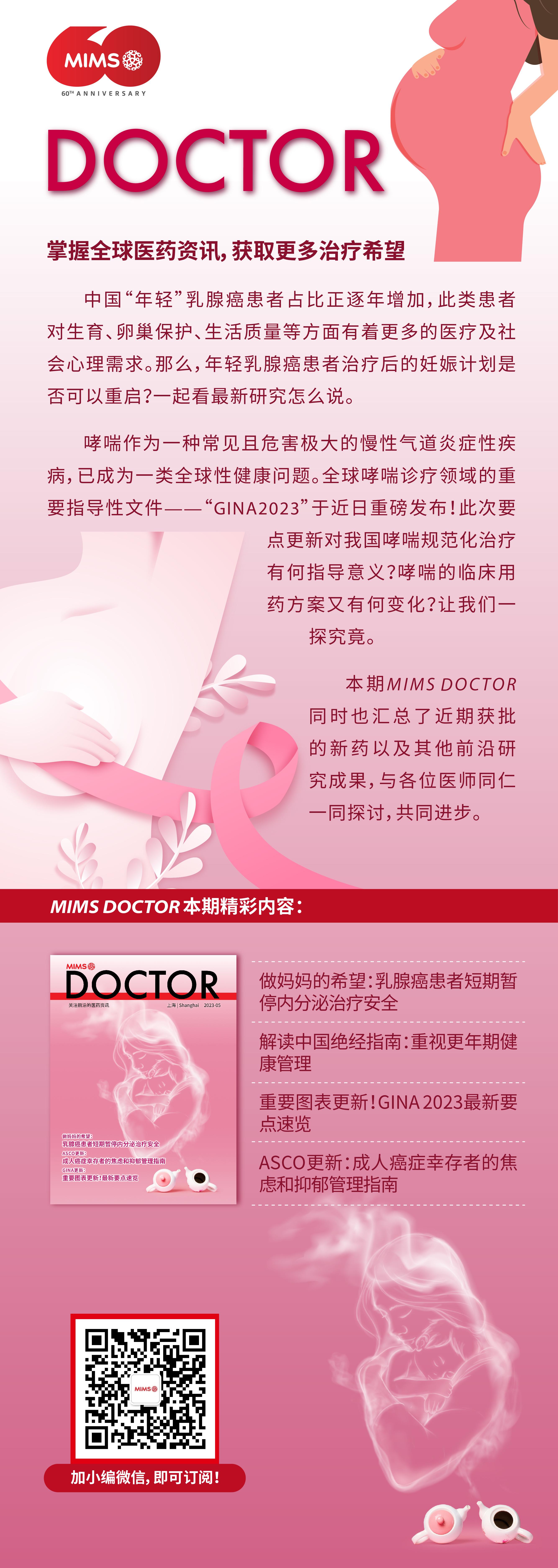 MIMS DOCTOR 5月刊【GINA 2023、ASCO等多部指南更新要点全面解读，建议收藏！】 - 知乎