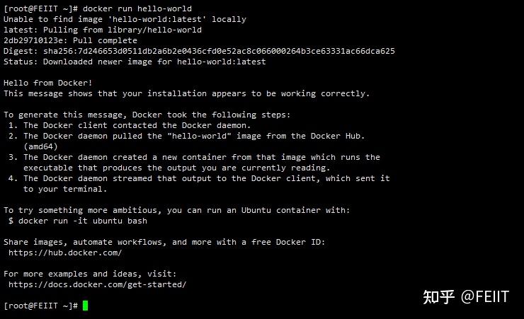 Centos下安装docker 知乎