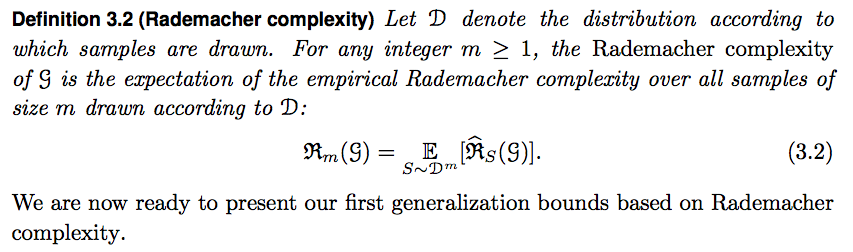 【Mohri-机器学习基础】第3章: Rademacher复杂度与VC维 - 知乎
