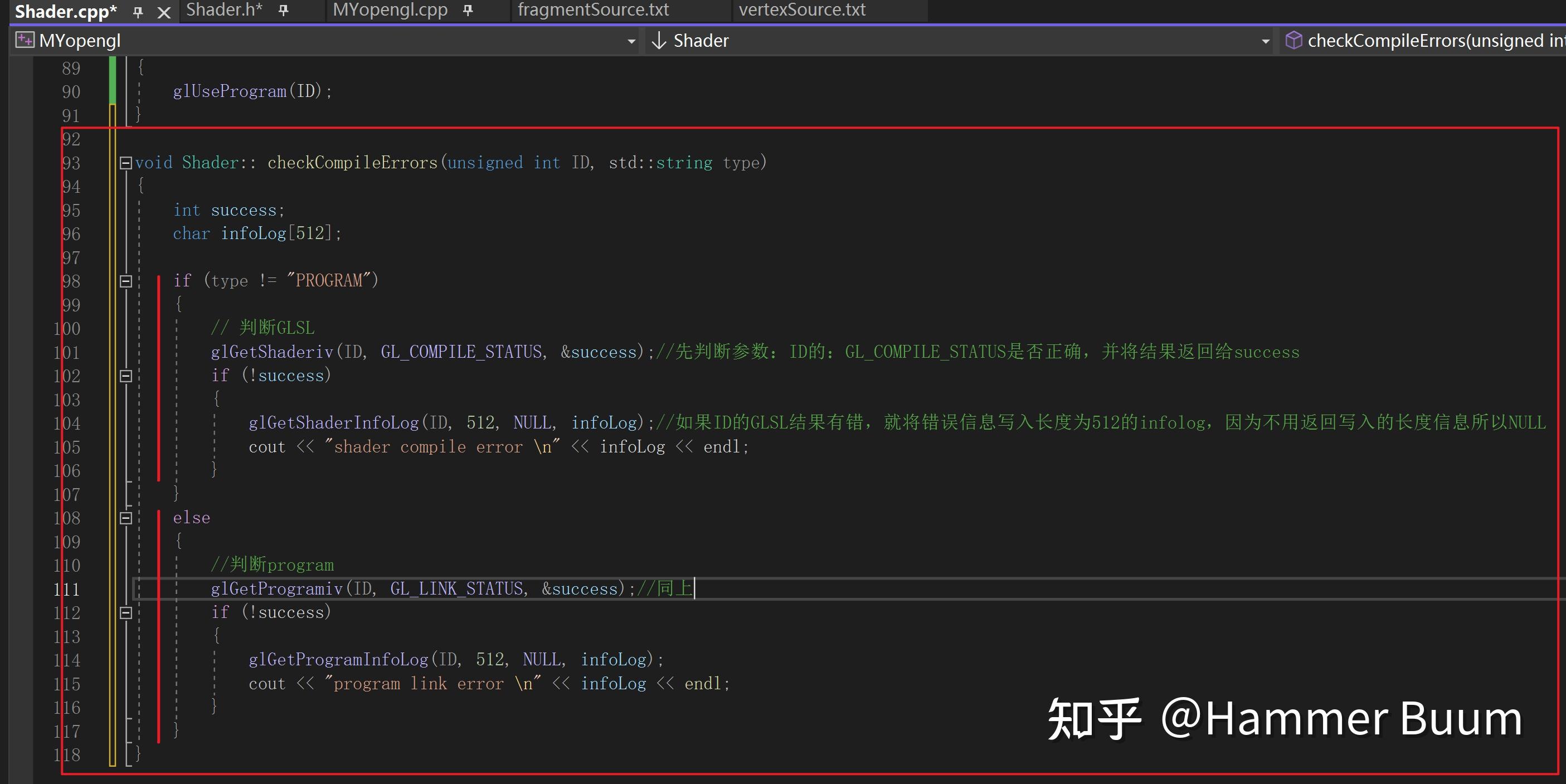 10>>opengl，，对GLSL语言和program链接（gllinkprogram）问题进行纠错 - 知乎