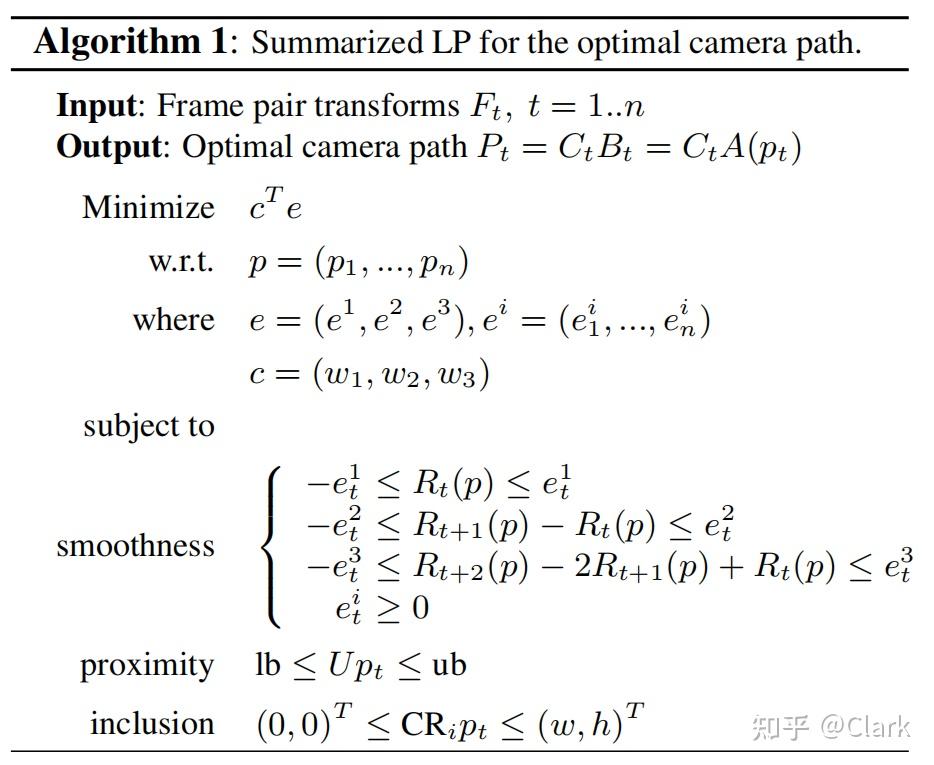 【论文阅读】Auto-Directed Video Stabilization with Robust L1 Optimal Camera Paths 基于鲁棒L1最优相机路径的自动定向视频稳 ...