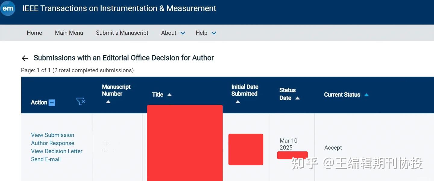 期刊推荐《IEEE Transactions on Instrumentation and Measurement》 - 知乎