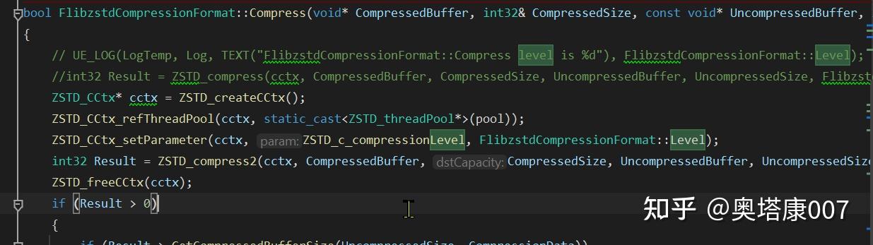 UE5 接入Zstd压缩方法至打包 - 知乎