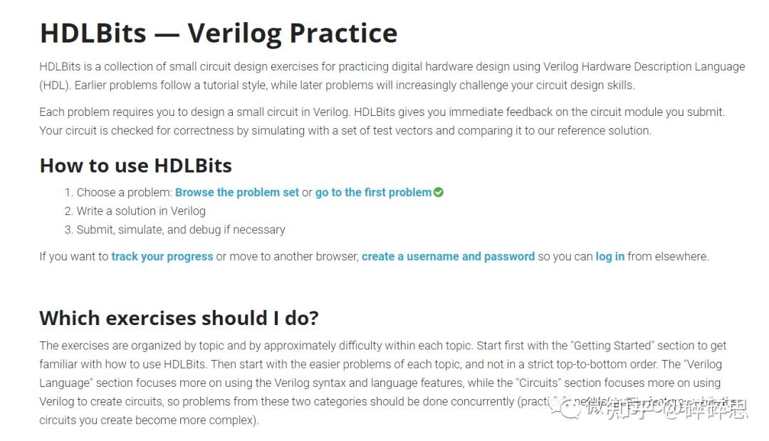 HDLBits: 在线学习 SystemVerilog（零）-在线“巡礼” HDLBits - 知乎