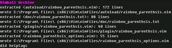 VIM学习笔记 多重色彩括号(Rainbow Parentheses) - 知乎