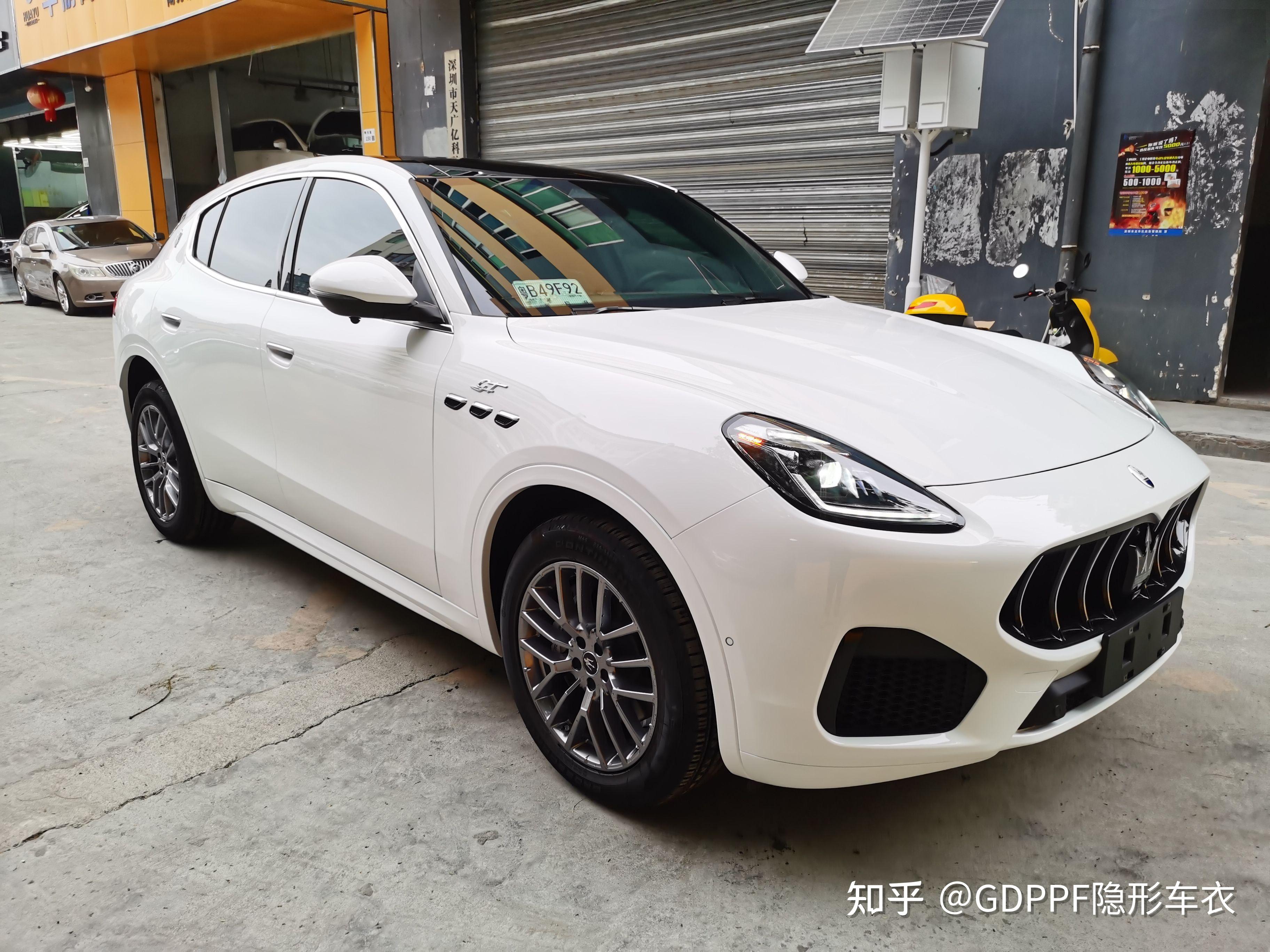 玛莎拉蒂格雷嘉装贴GDPPF隐形车衣漆面保护膜效果 - 知乎