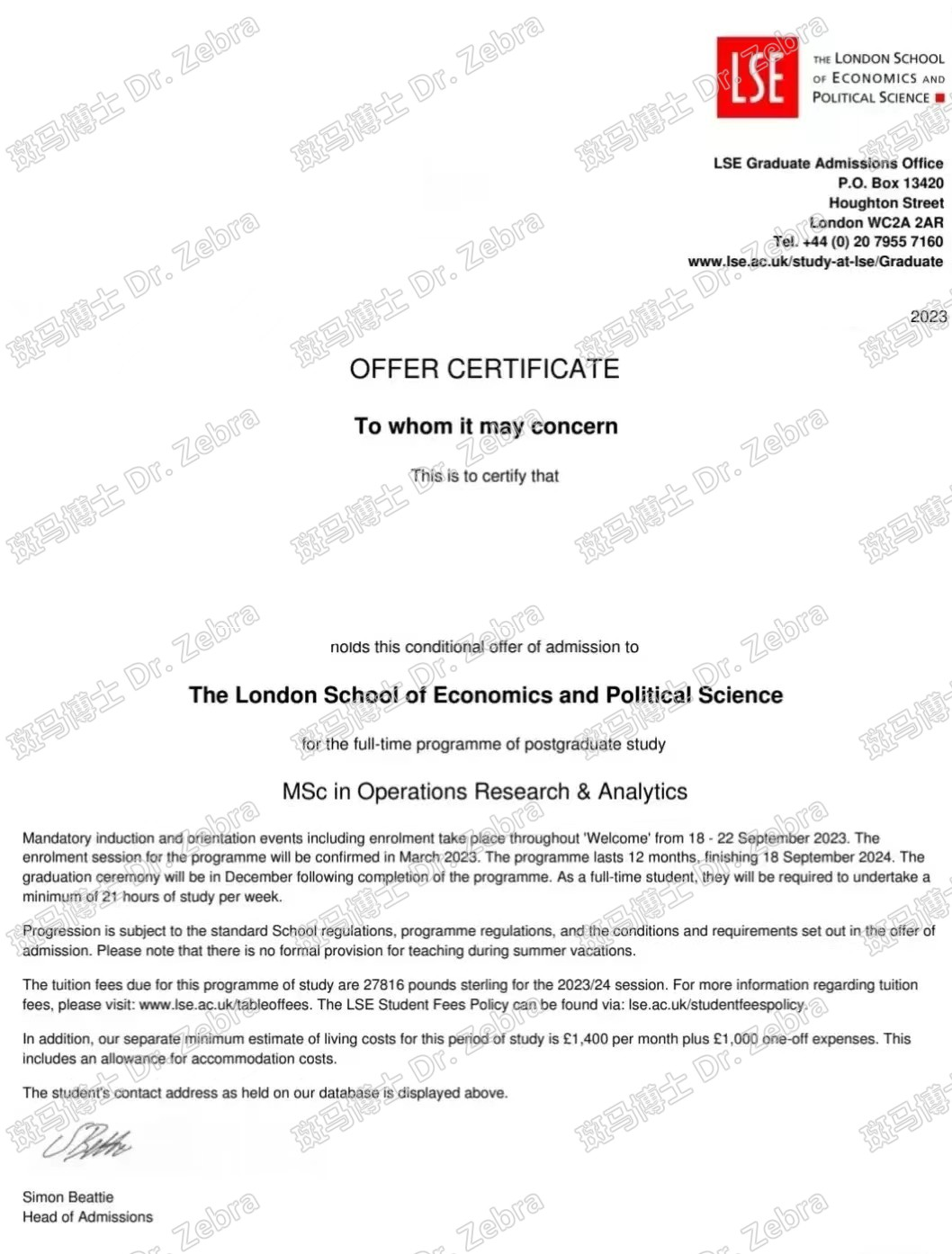 LSE MSc Operations Research And Analytics lse-msc-operations-research-and-analytics