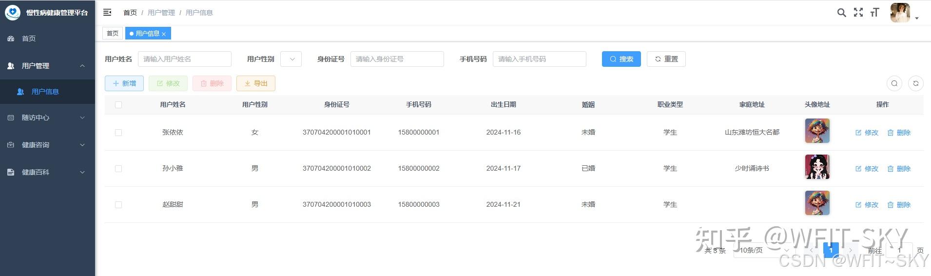 基于springbootvue健康管理平台的设计与实现（源码论文部署） 知乎