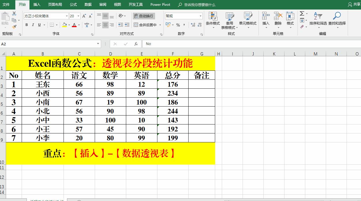 Excel函数公式：含金量超高的透视表分段统计功能详解 知乎 