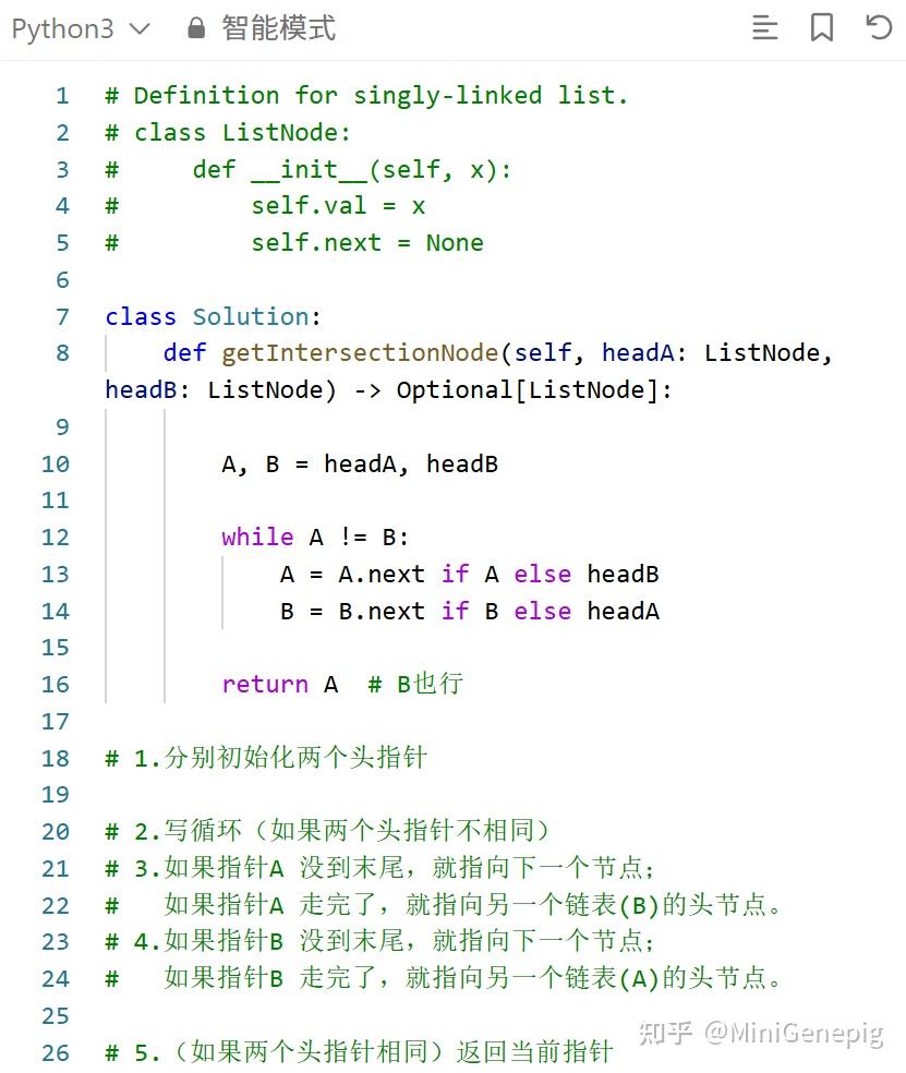 Leetcode hot easy -sum -list - 知乎