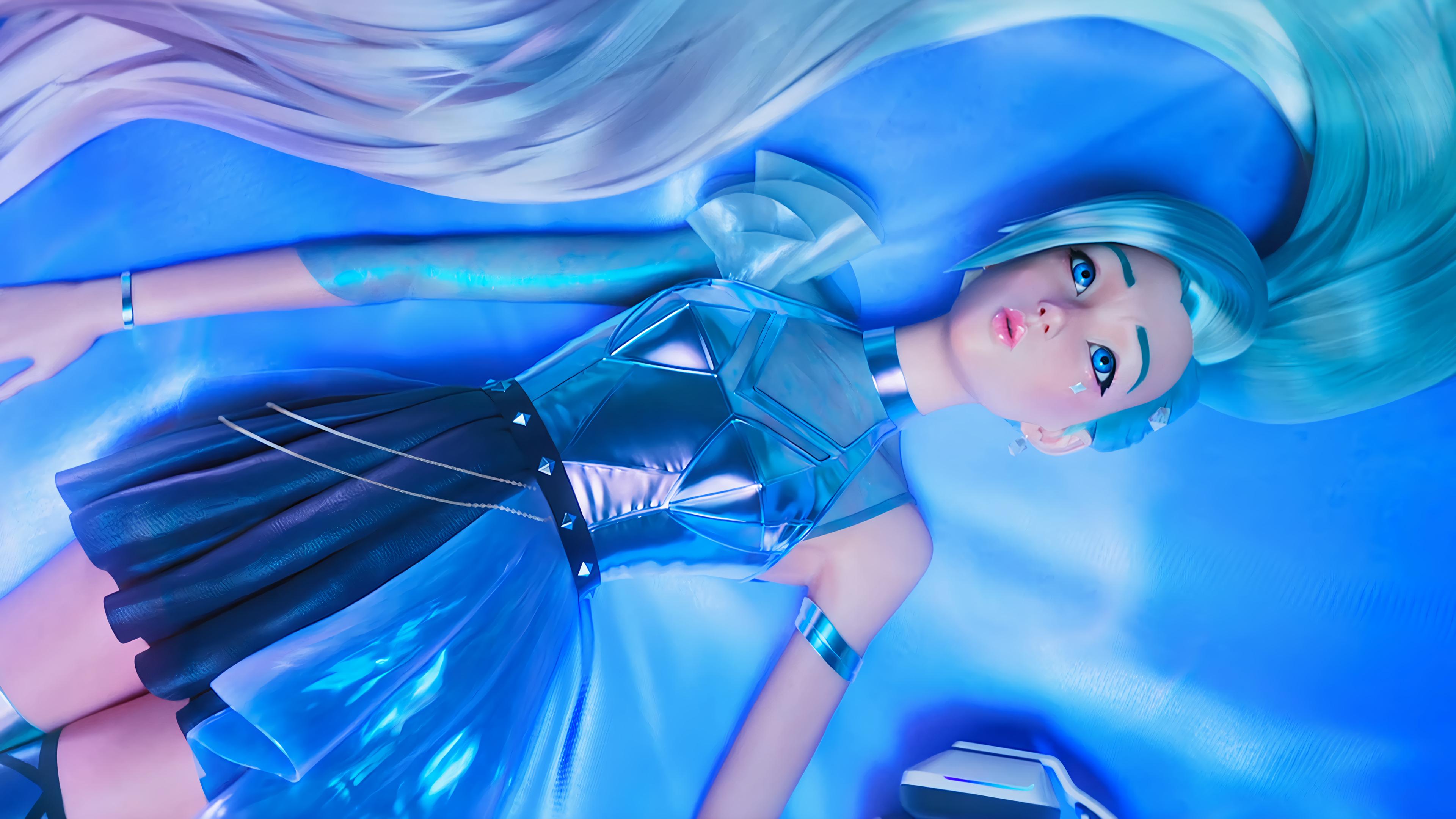 分享更多美——你一定会喜欢的4K电脑壁纸【012】LOL新英雄萨勒芬妮和她的KDA朋友 - 知乎