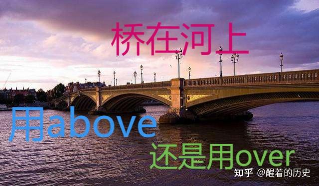 到底用above还是over？请看above 和over用法的详细总结 - 知乎