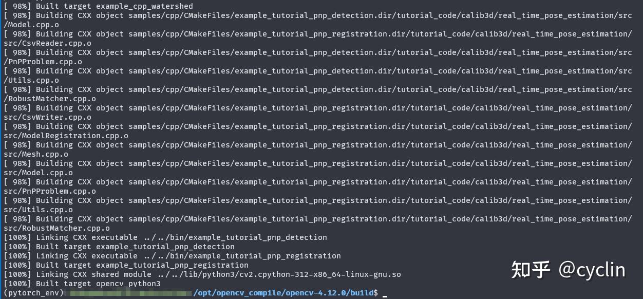 编译安装CUDA版本的opencv-python包 - 知乎