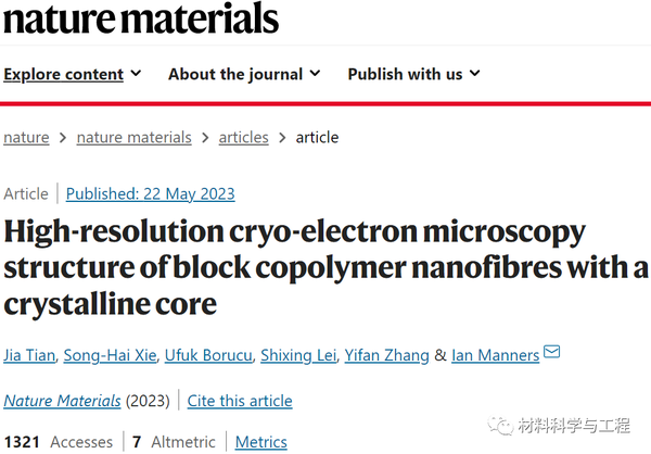 《Nature Materials》：具有晶核的纳米纤维的高分辨冷冻电镜结构！ - 知乎