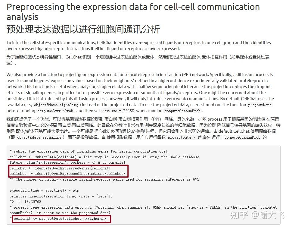 cellchat细胞通讯1-数据输入与对象构建 - 知乎