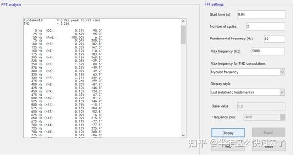 simulink示波器中的数据导入powrgui中进行快速fft分析 - 知乎