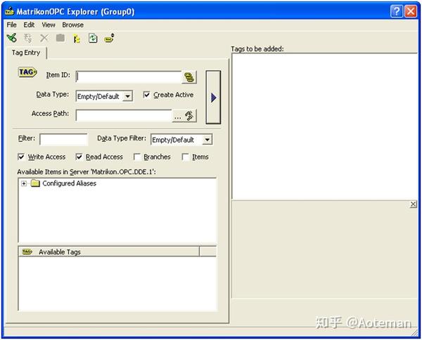 【教程】Matrikon OPC使用教程连载（三） - 知乎