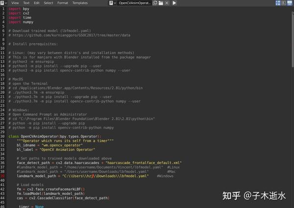 基于OpenCV和Blender的面部捕捉与3D模型交互 - 知乎