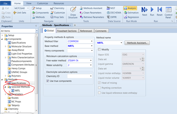 Aspen Plus全流程不同工段（模块）可以选择不同的物性方法 - 知乎