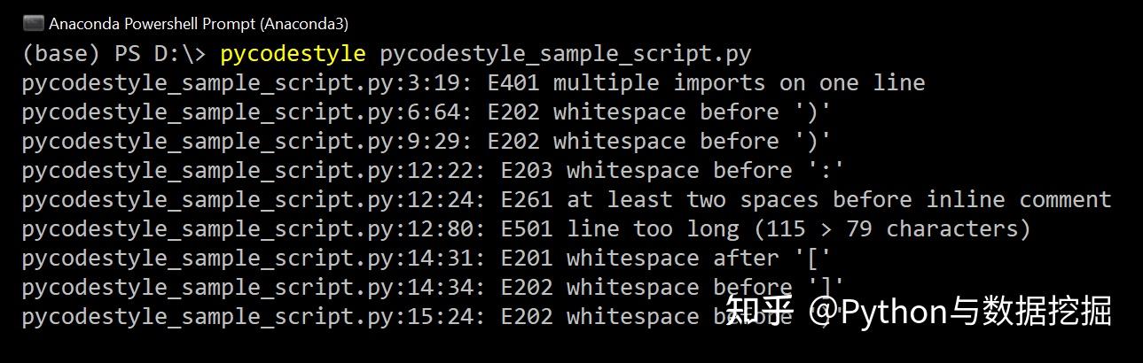 增强 Python 代码的可读性，pycodestyle 来了！ - 知乎