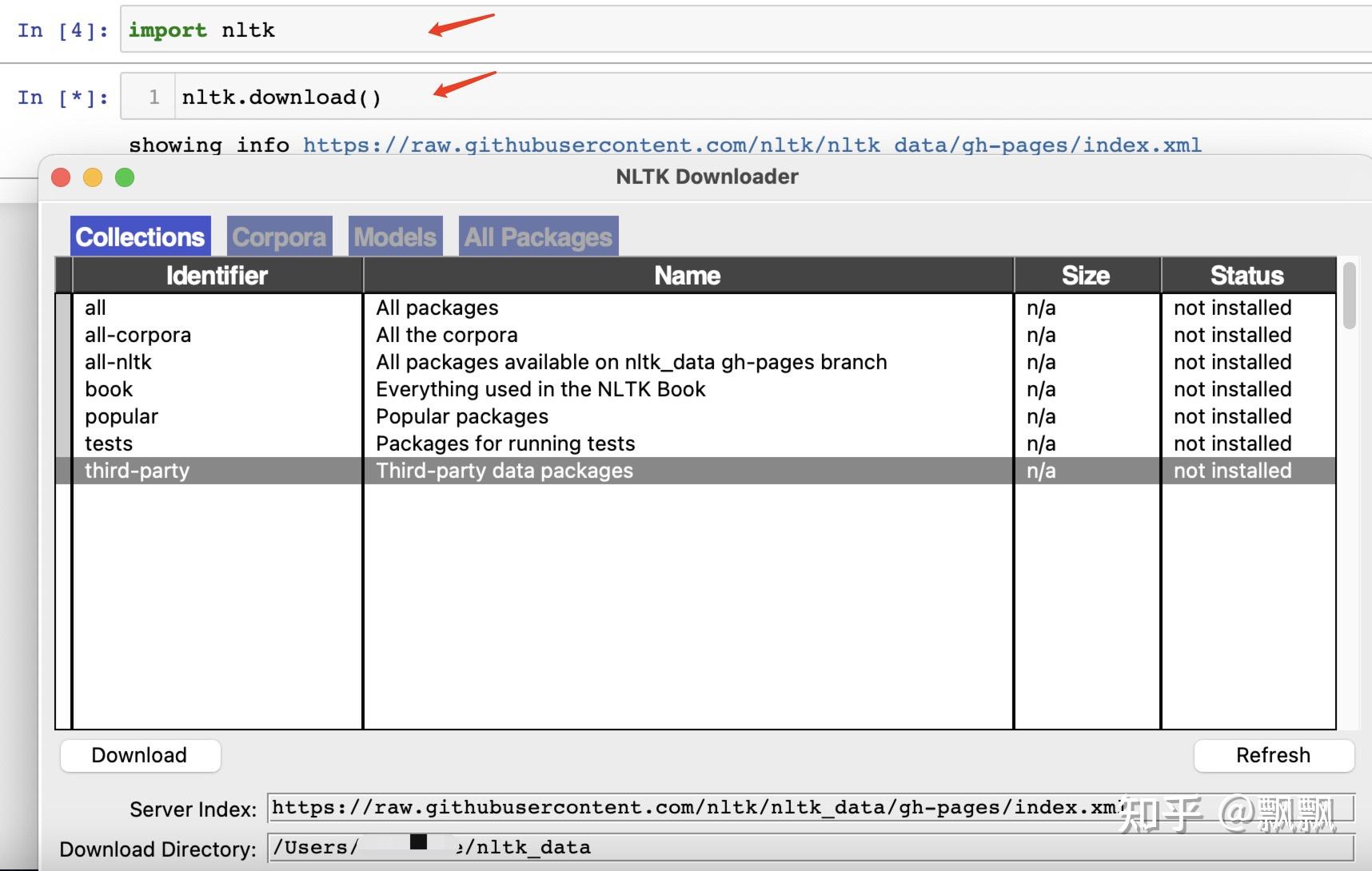 如何安装NLTK（MacBook, Anaconda) - 知乎