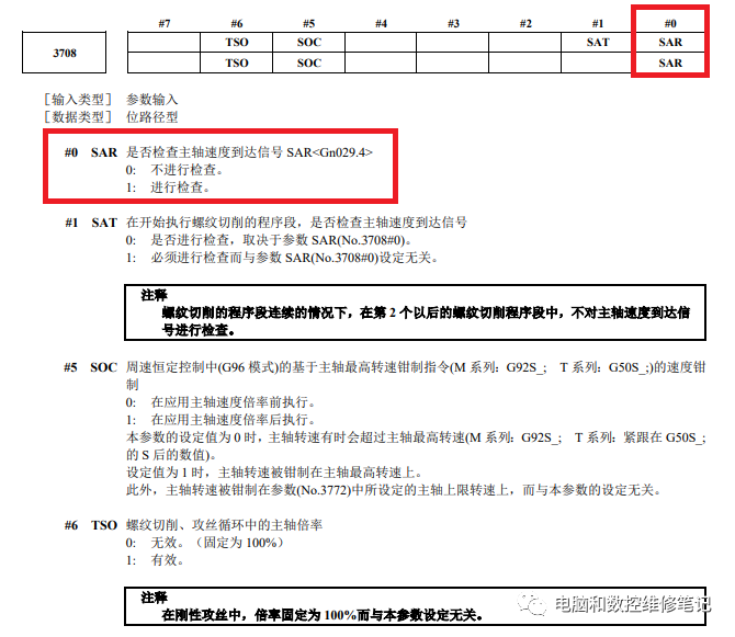 FANUC | 运行G01必须转主轴的参数 - 知乎