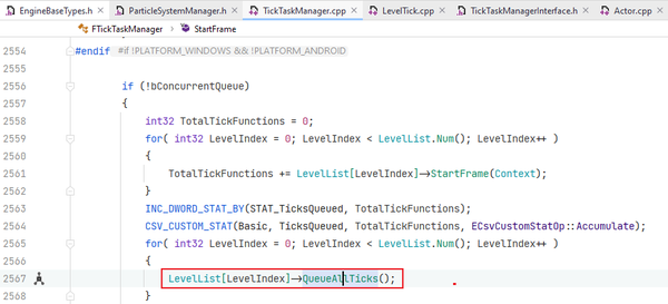 UE4 Tick、TaskGraph与NamedThread调度 - 知乎