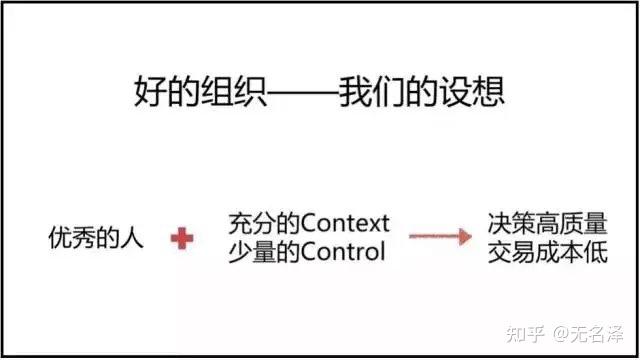 张一鸣论管理：Context, not Control - 知乎