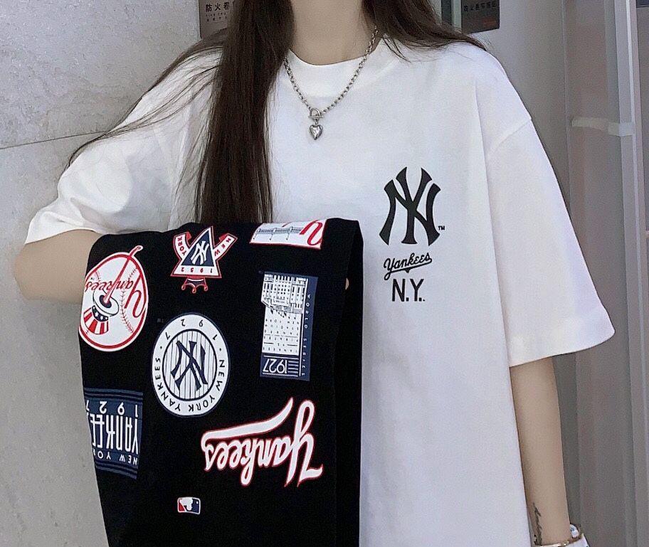 MLB-NY『纽约洋基队』22ss 夏季新款勋章情侣款百搭棒球短袖T恤 - 知乎