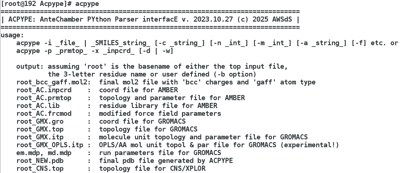 AmberTools使用指南：acpype工具的使用方法 - 知乎