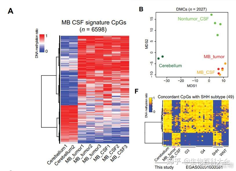 Sci Adv文献分享|髓母细胞瘤脑脊液cfDNA甲基化标志物可实时监测肿瘤状态 - 知乎