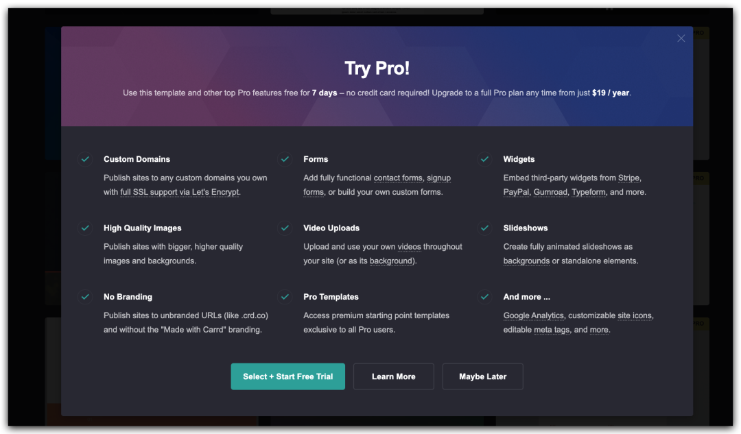 使用 Carrd 快速做一个落地页 - 知乎