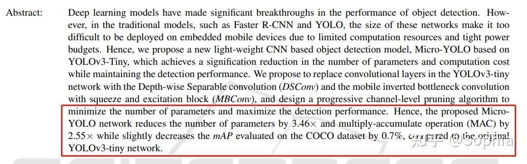 Micro-YOLO：一种新的基于轻量级CNN的目标检测模型 - 知乎