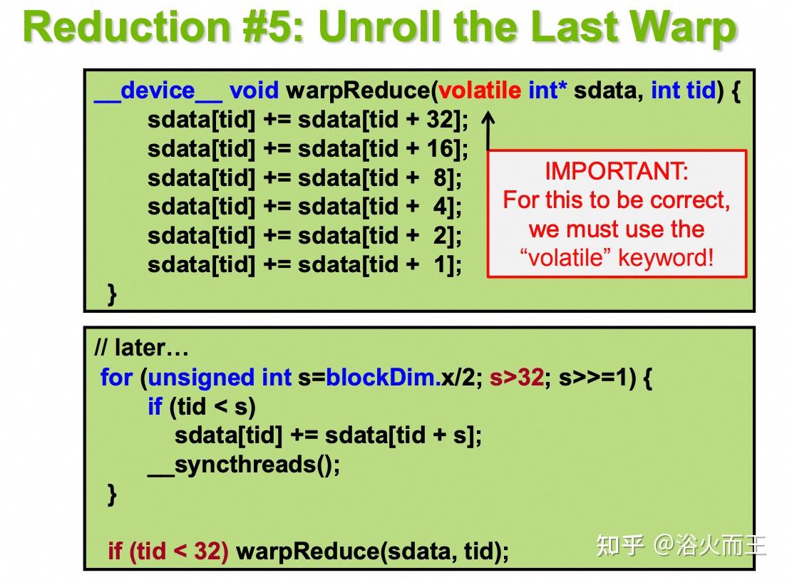 CUDA Mode 学习笔记1: Reduction - 知乎