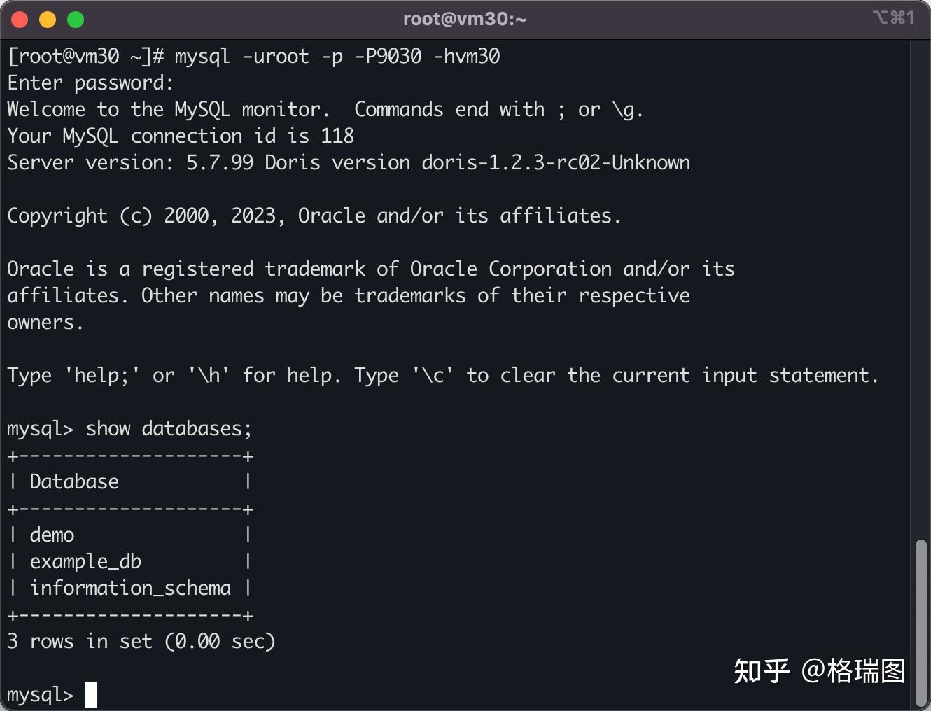 Apache Doris-0017-使用指南-01-创建用户 - 知乎