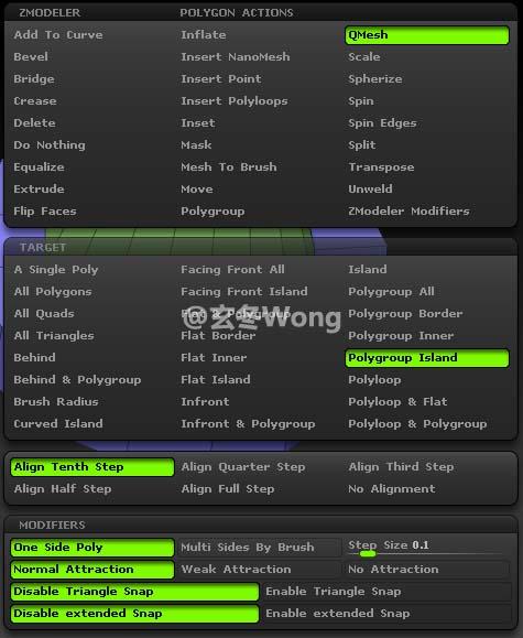 [ZBrush]ZModeler常用操作案例 - 知乎