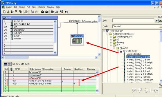 S7-300如何通过GSD文件实现PROFIBUS DP主从通讯 - 知乎