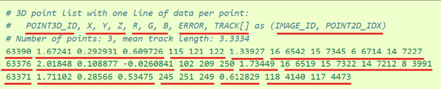 Colmap重建结果输出格式 - 知乎