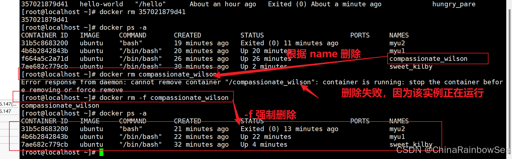 3. Docker 常用命令(详细说明附有截图) - 知乎