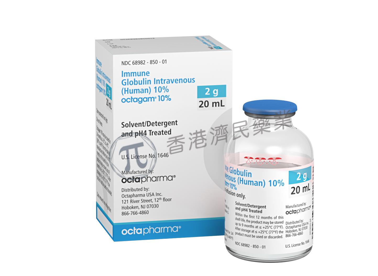 Octagam 10%（静脉注射免疫球蛋白[人]）用于ITP或皮肌炎中文说明书|香港济民药业 - 知乎