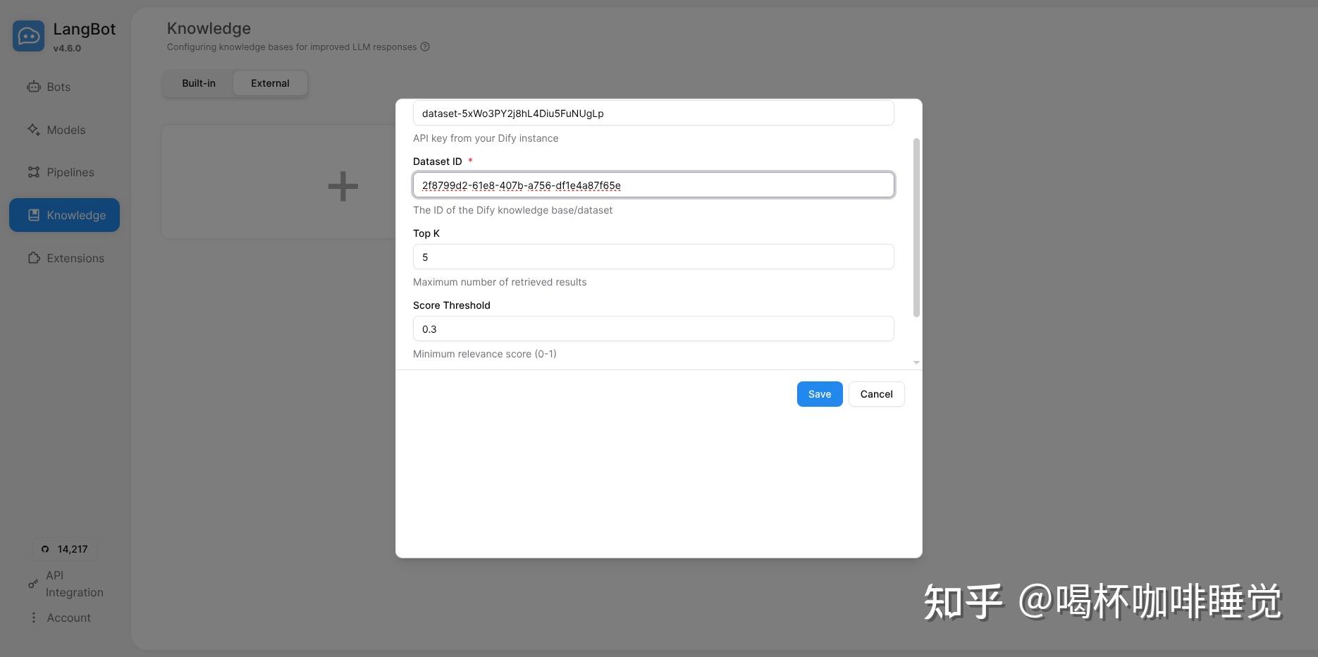 将 Dify、RAGFlow 的知识库接入到 QQ、微信、飞书、钉钉等任何即时通信平台 - 知乎