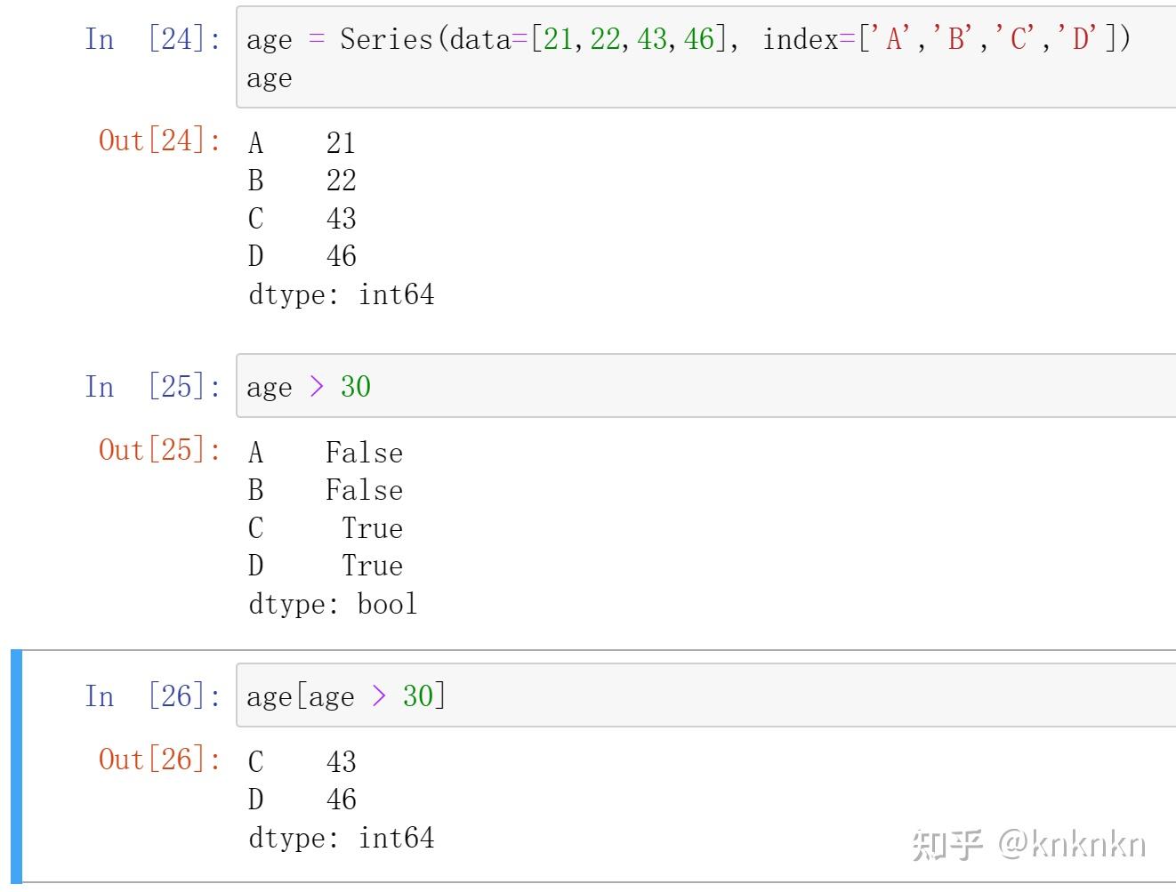 pandas中的数据结构——Series - 知乎