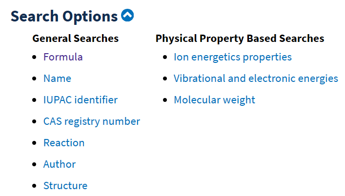 免费的专业的详细的热力学数据库：NIST WebBook查询教程 - 知乎
