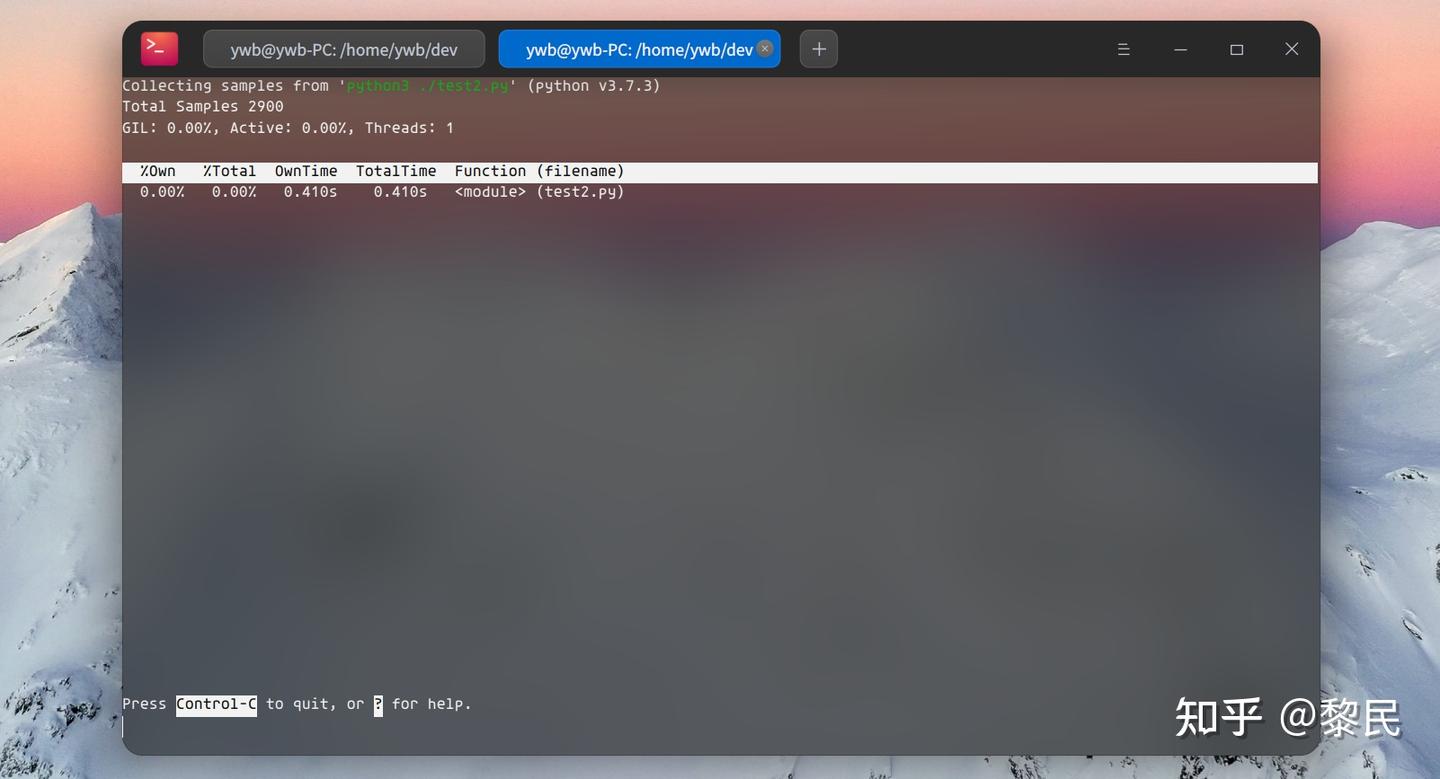使用 py-spy 分析 Python 进程 - 知乎