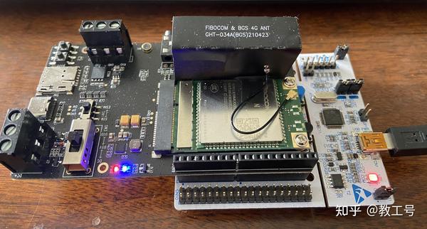 FIBOCOM ADP-L610 4G模组 通过STM32 连接腾讯云 - 知乎