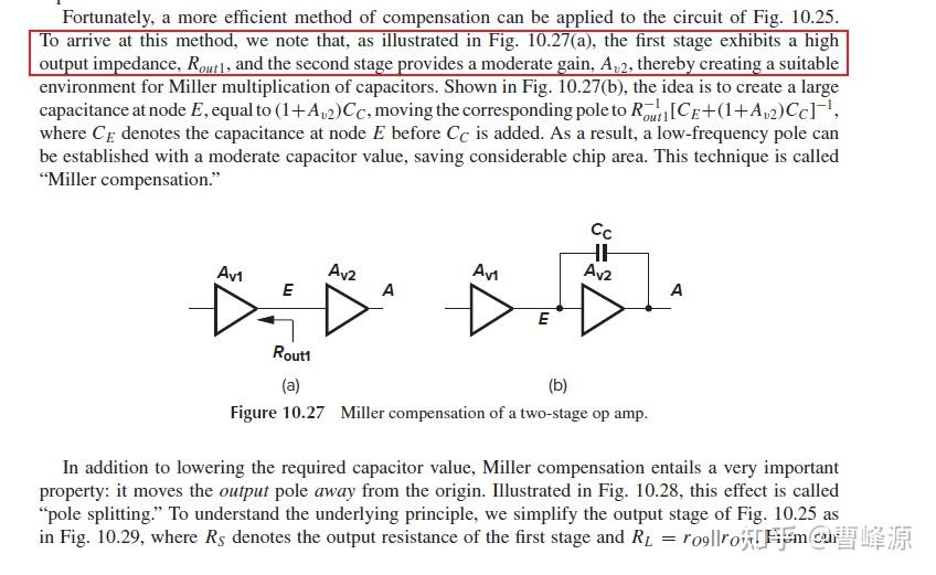两级运放中的miller补偿 - 知乎