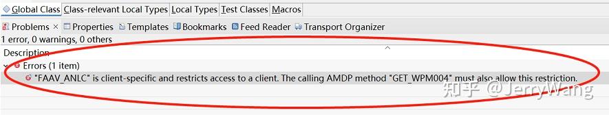 关于 SAP AMDP 调用错误消息 client-specific and restricts access to a client - 知乎