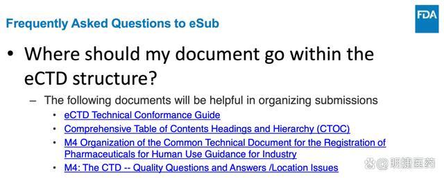 FDA：上市申请时eCTD递交常见问题和eCTD v4.0版实施计划 - 知乎