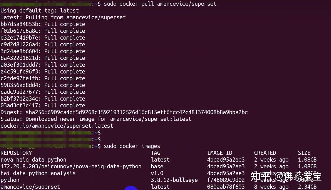 Docker安装superset - 知乎