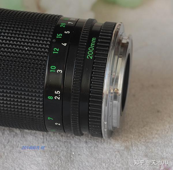 21.Canon New FD 200/2.8无损改EF口 - 知乎